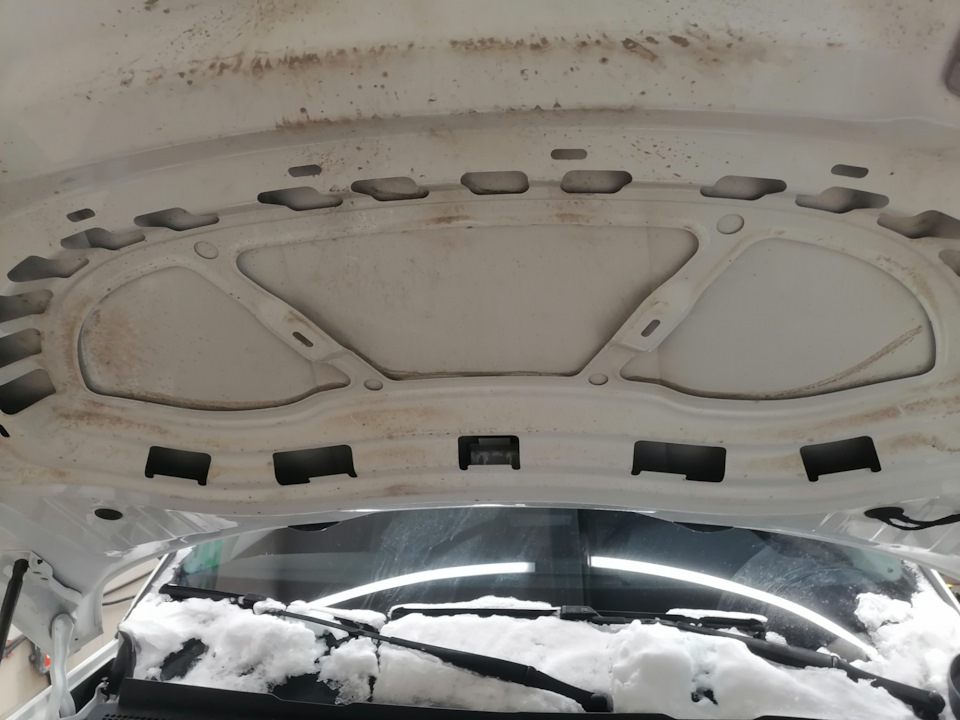 Шумоизоляция капота Шумофф — Skoda Kodiaq (1G), 1,4 л, 2019 года ...
