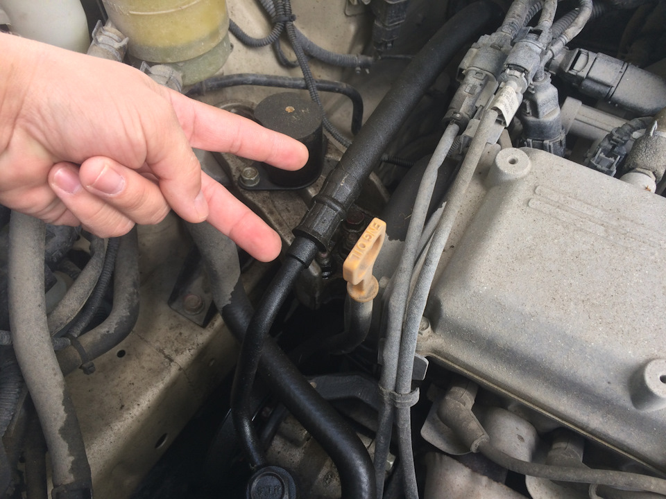 Шланг высокого давления ГУР. — Hyundai Getz, 1,1 л, 2006 года | поломка ...
