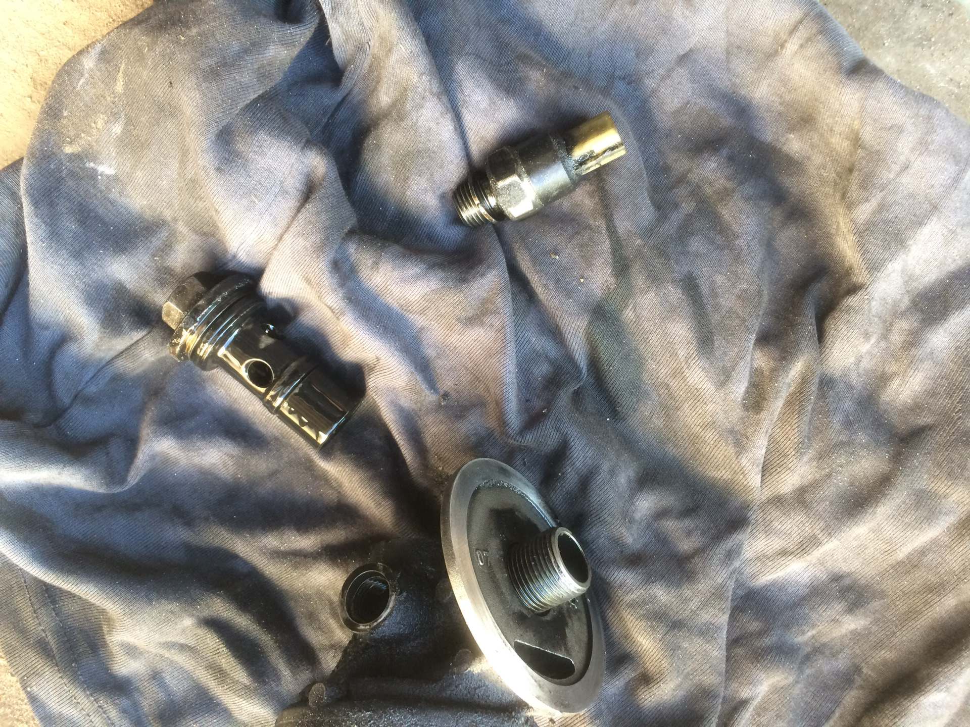 Замена масла и прокладок теплообменника — Renault Megane II, 1,5 л ...