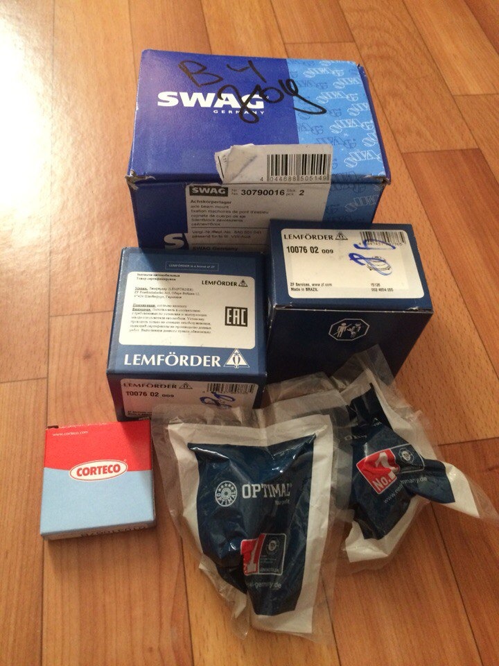 не большое ТО — Audi 80 (B4), 2 л, 1993 года | расходники | DRIVE2