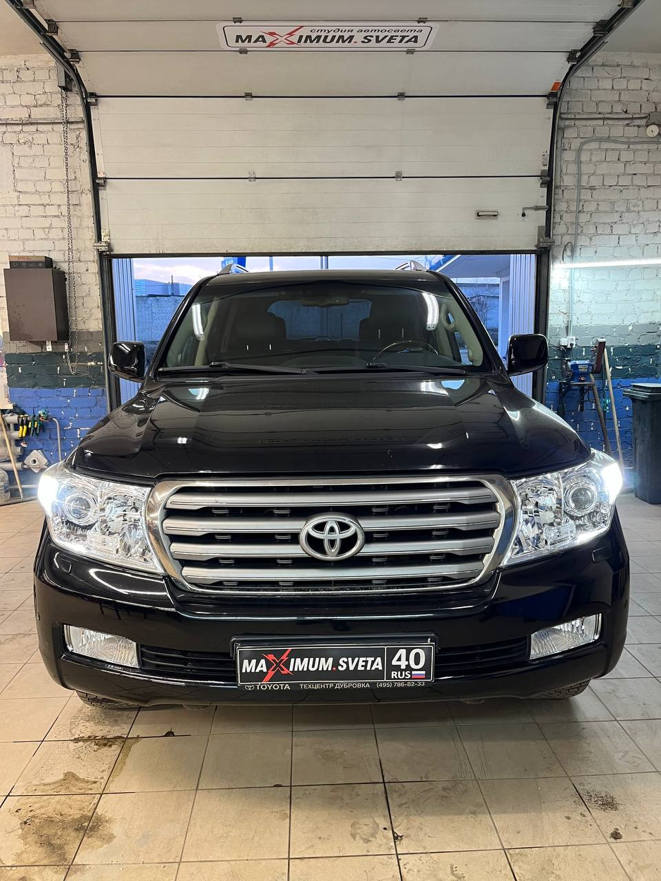 7️⃣ Новый свет TLC200 — Toyota Land Cruiser 200, 4,5 л, 2010 года ...