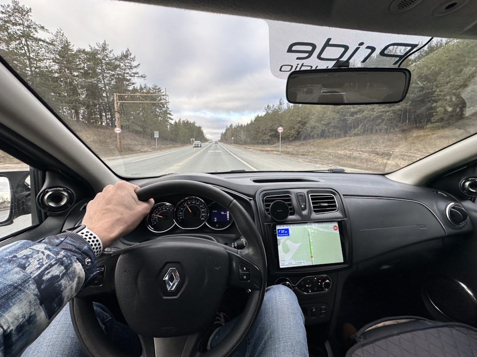 Поменял руль — Renault Sandero Stepway (2G), 1,6 л, 2018 года ...
