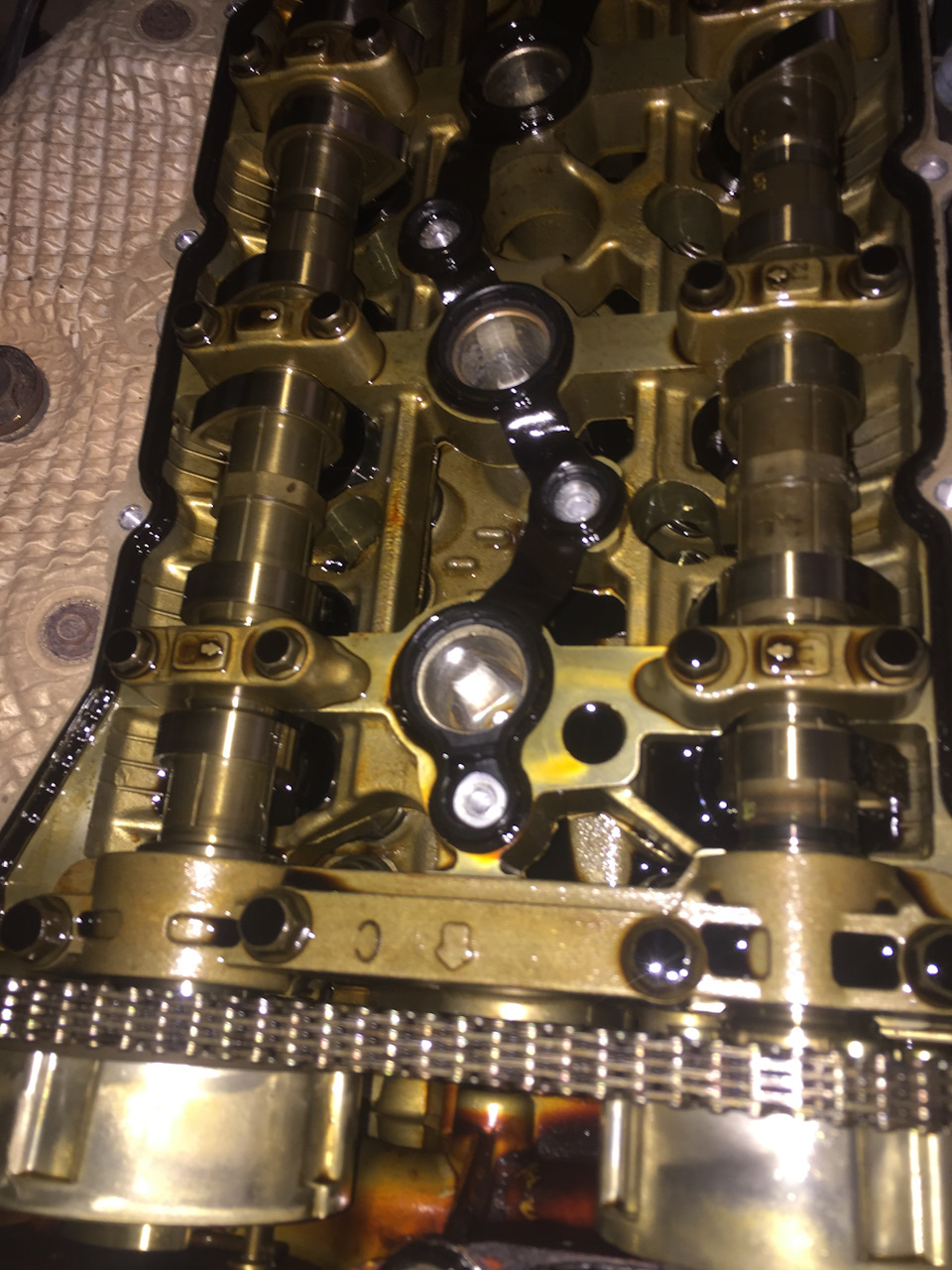 Удаление блока балансировочных валов часть 1 — KIA Sorento (2G), 2,4 л ...