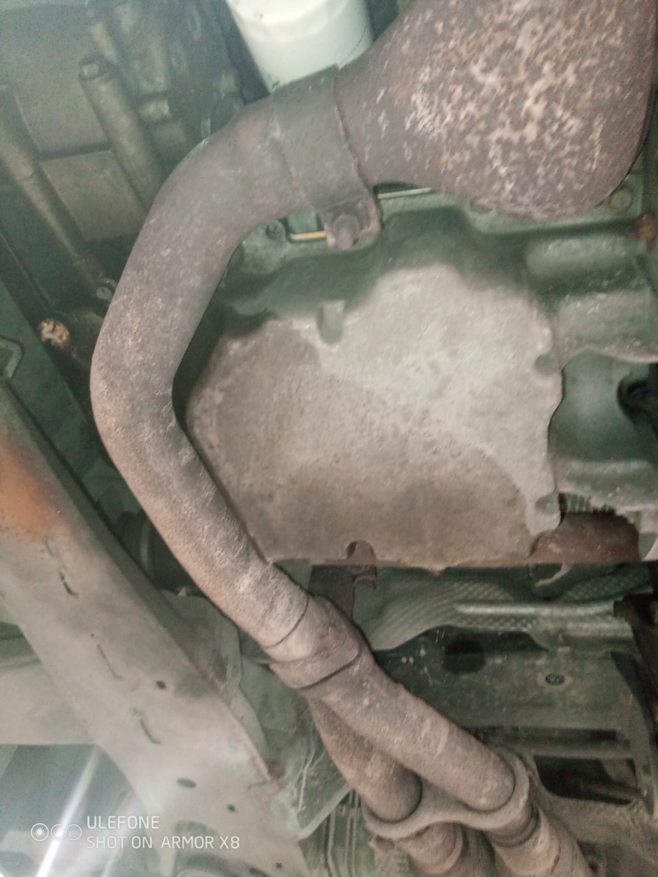 Плановое ТО и замена прокладки поддона — Jaguar X-Type, 2,1 л, 2006 ...