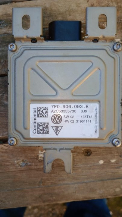 7P0906093B Блок управления топливным насосом VAG | Запчасти на DRIVE2