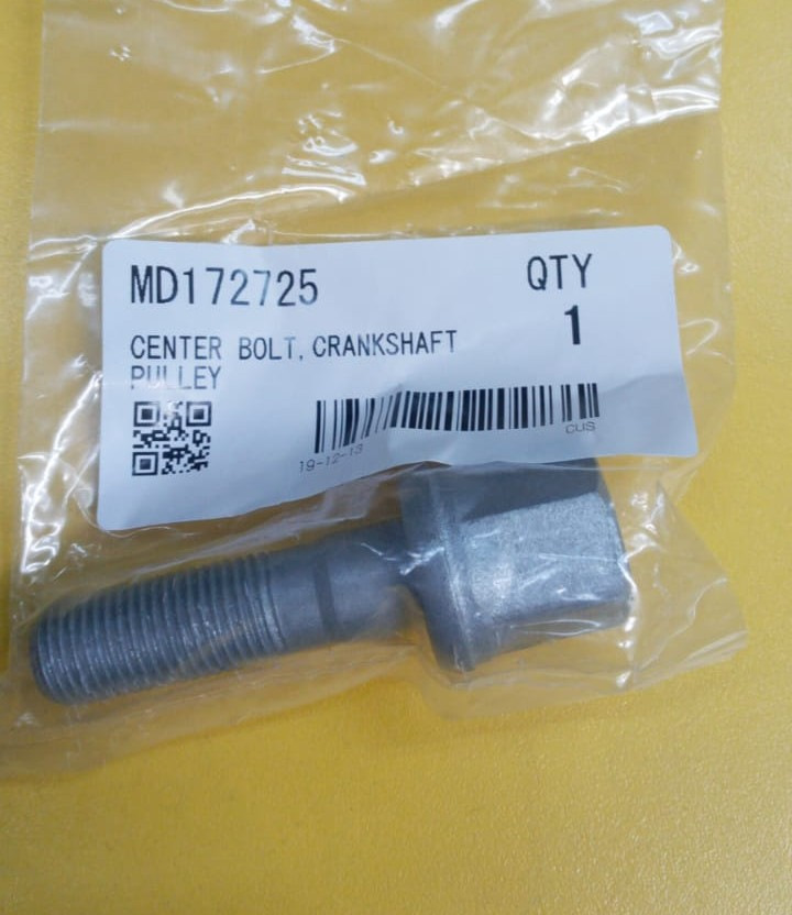 MD172725 Болт шкива коленвала Mitsubishi | Запчасти на DRIVE2