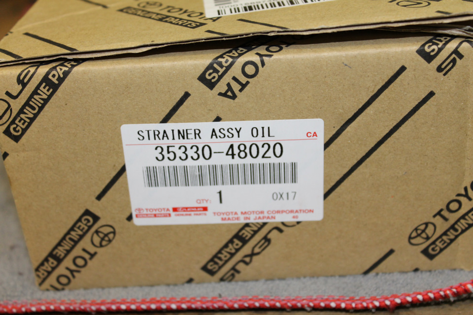 3533048020 Фильтр акпп TOYOTA LEXUS | Запчасти на DRIVE2