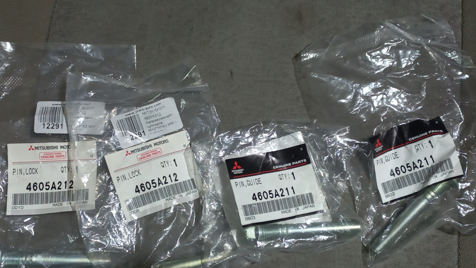 Задние тормоза, переборка. — Mitsubishi Lancer IX, 1,6 л, 2005 года ...