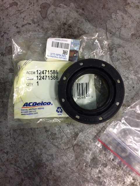 12471586 Сальник полуоси GM | Запчасти на DRIVE2