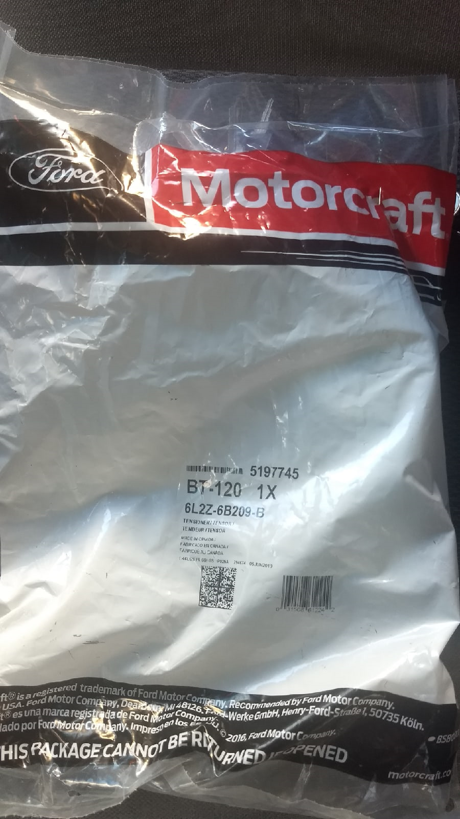 6L2Z6B209B Натяжитель приводного ремня для Explorer BT-120 Ford ...