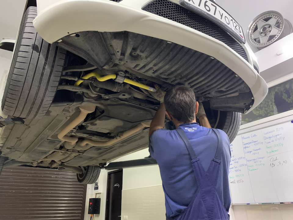 A 204 323 07 65 (Замена стабилизатора) — Mercedes-Benz C-Class (W204 ...