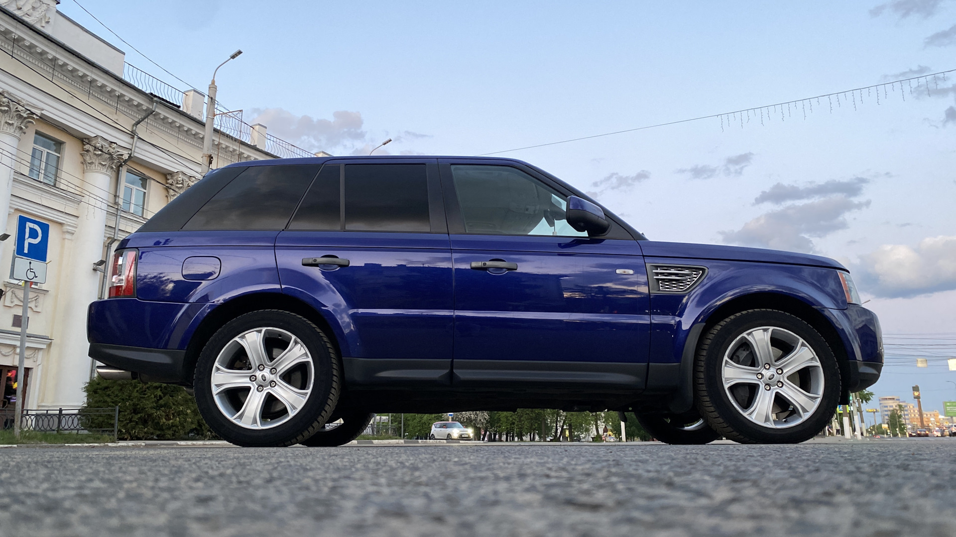 Land Rover Range Rover Sport (1G) 5.0 бензиновый 2010 | Stitch на DRIVE2