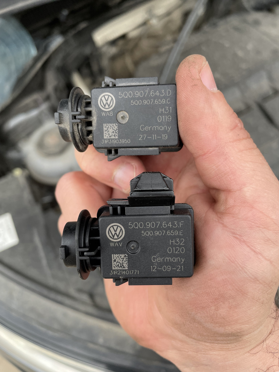 5Q0907643F Датчик качества воздуха VAG | Запчасти на DRIVE2
