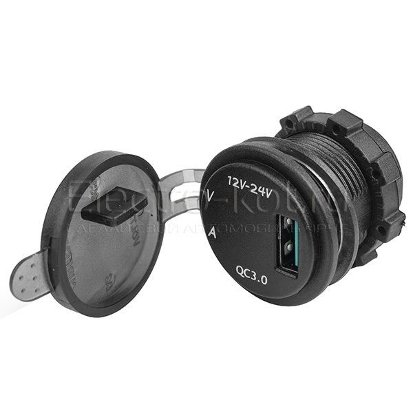 ML18: USB разъём Quick Charger 3.0 USB — Mitsubishi Lancer X, 2,5 л ...