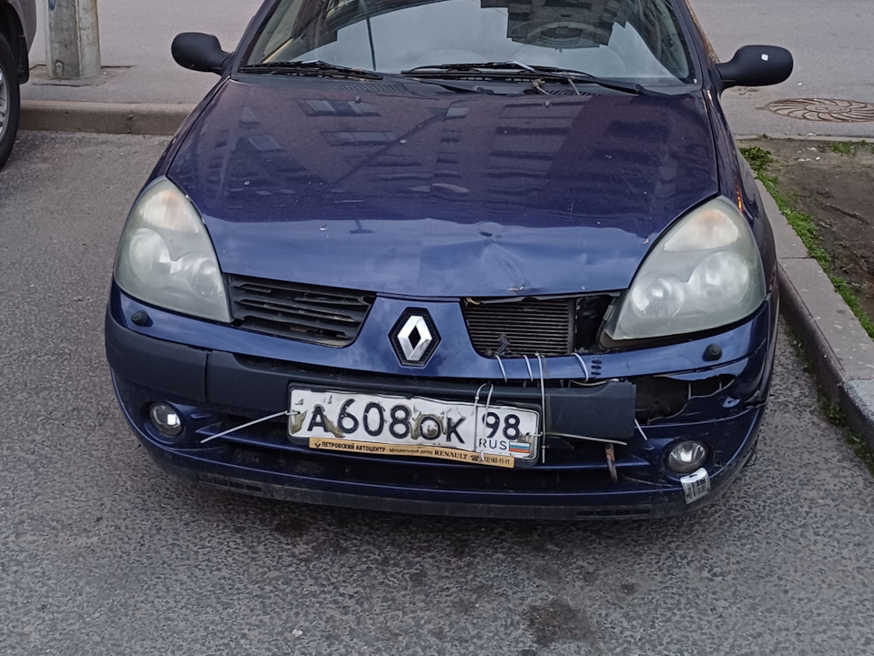 Выбор бампера — Renault Symbol, 1,4 л, 2004 года | запчасти | DRIVE2