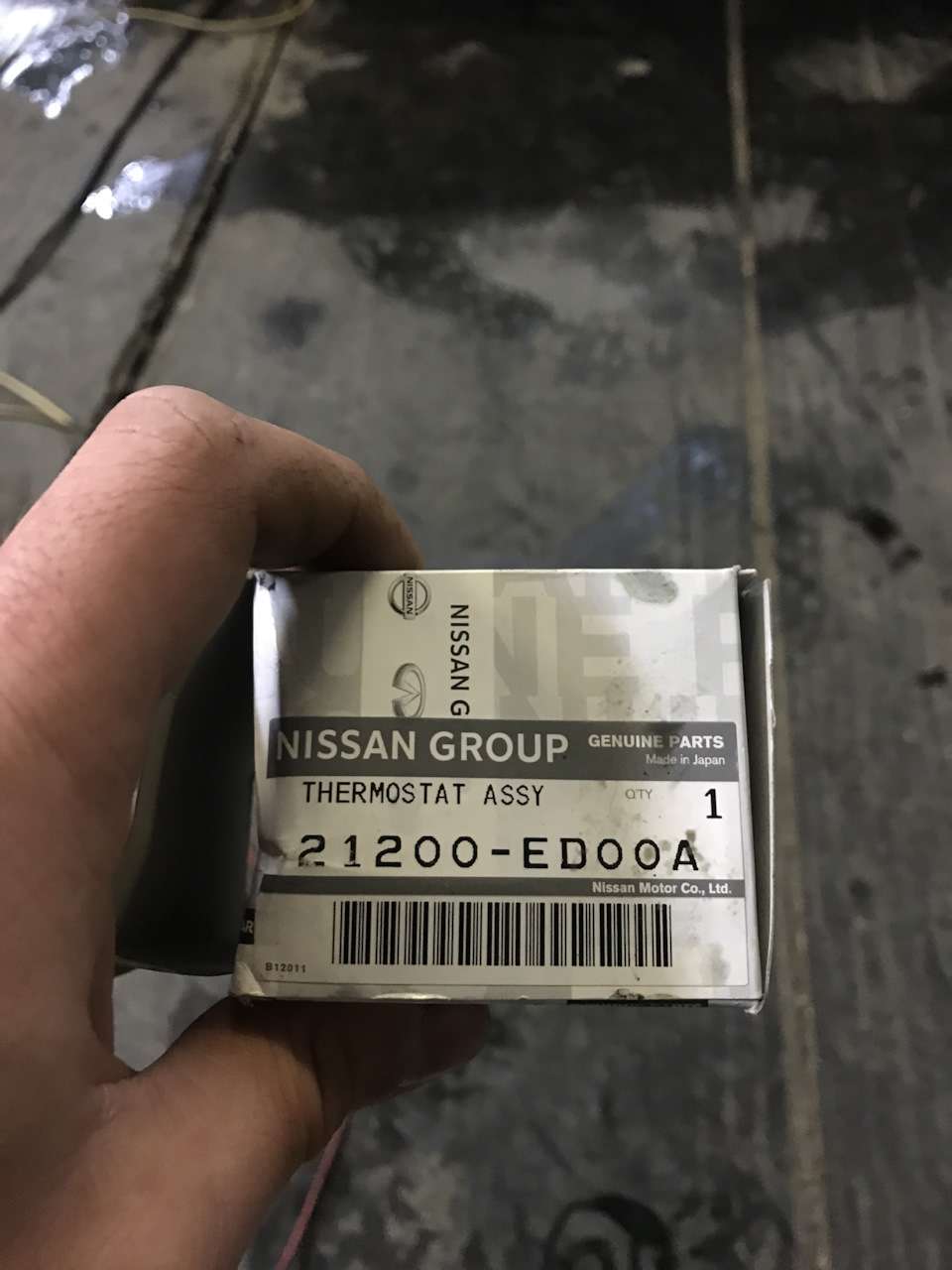 21200ED00A Термостат NISSAN INFINITI | Запчасти на DRIVE2
