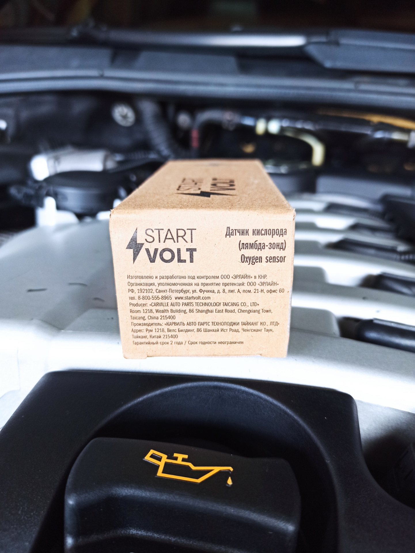 #107 Замена Кислородного датчика B2S1 Touareg 3.2 BMX Startvolt VS-OS 0005 — Volkswagen Touareg ...