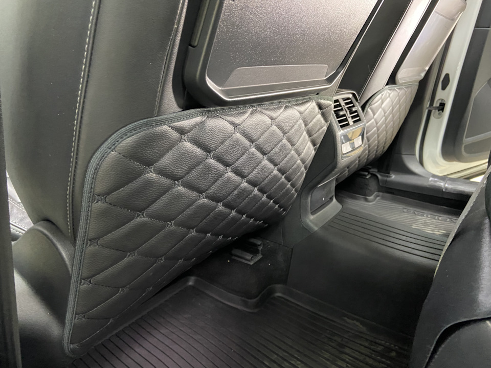 Защита сидений — Skoda Kodiaq (1G), 2 л, 2018 года | тюнинг | DRIVE2