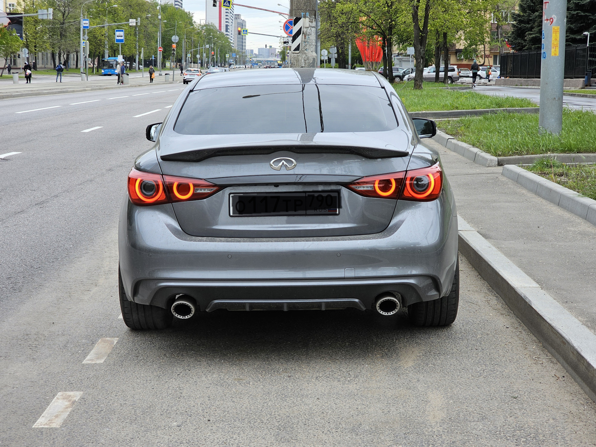 Фонари SKYLINE 400R — Infiniti q50, 3 л, 2018 года | тюнинг | DRIVE2