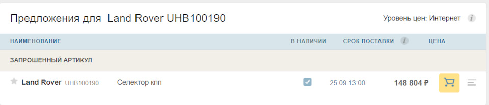 UHB100190 Переключатель селектора кп Jaguar Land Rover | Запчасти на DRIVE2