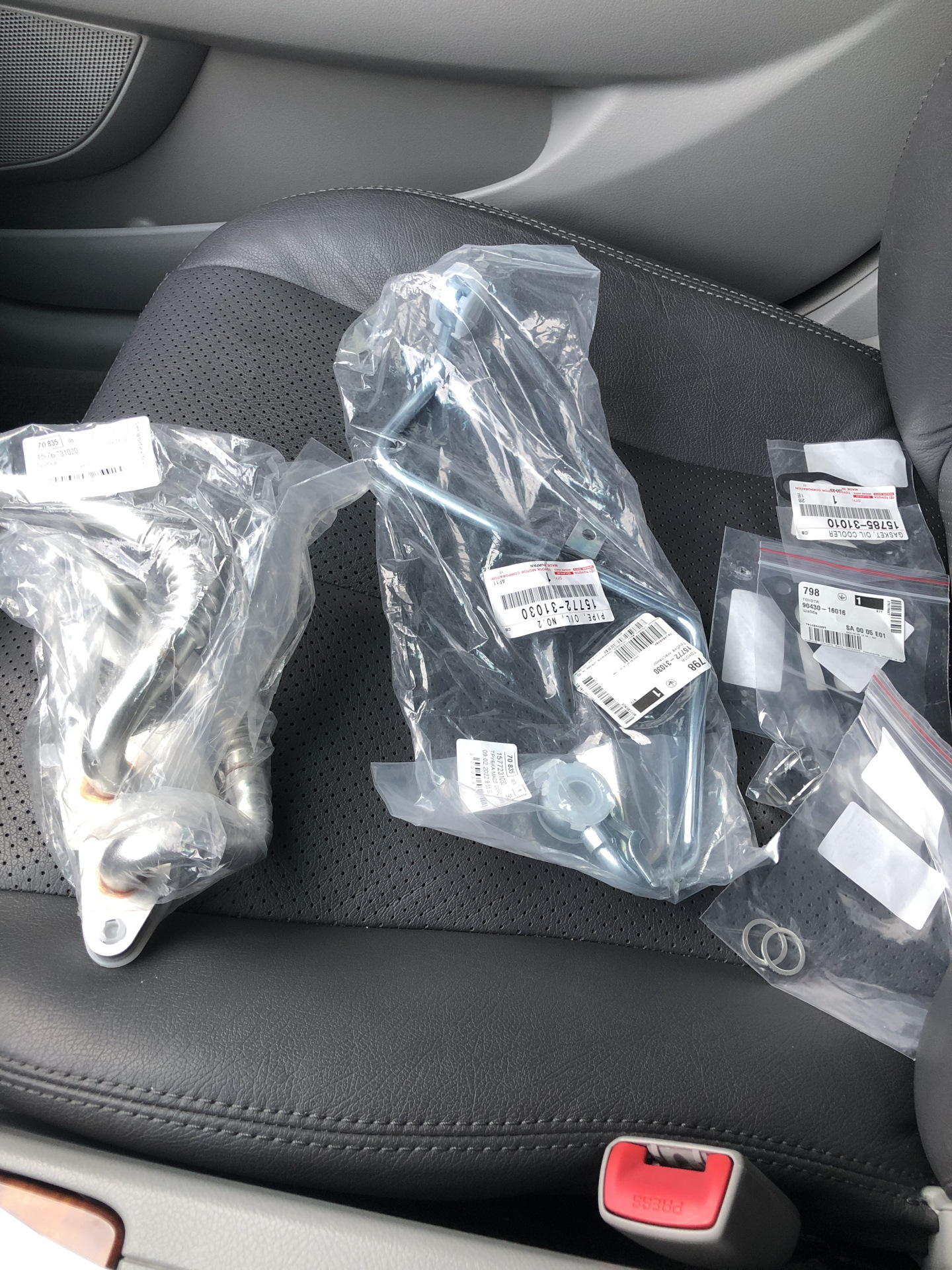 Правильные трубки — Toyota Aurion, 3,5 л, 2007 года | плановое ТО | DRIVE2