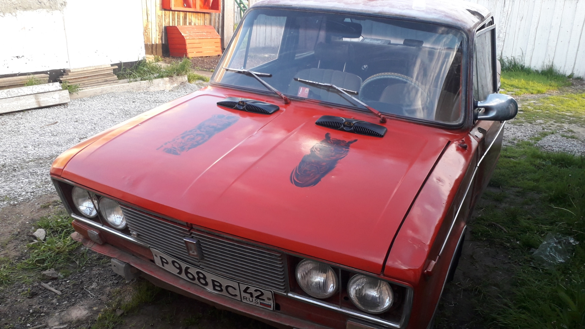 Эксперименты над троечкой) — LADA 2103, 1,5 л., 1976 года | стайлинг ...