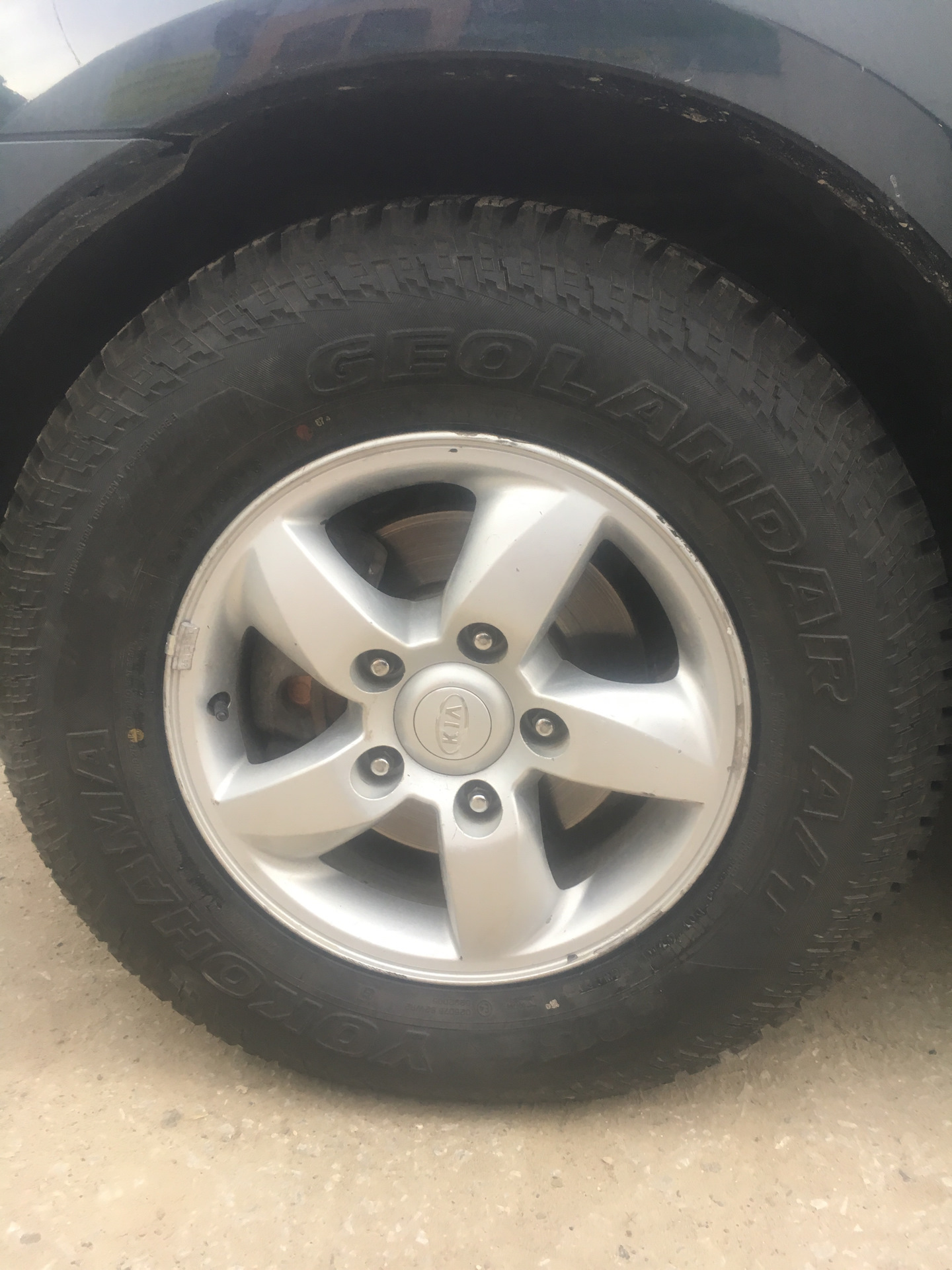 Краткий отзыв о yokohama g15 — KIA Sorento (1G), 2,5 л, 2007 года ...