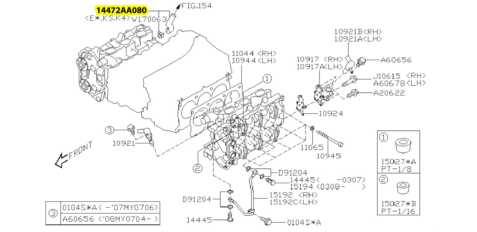 Замена всех трубок/шлангов/патрубков системы охлаждения. — Subaru ...