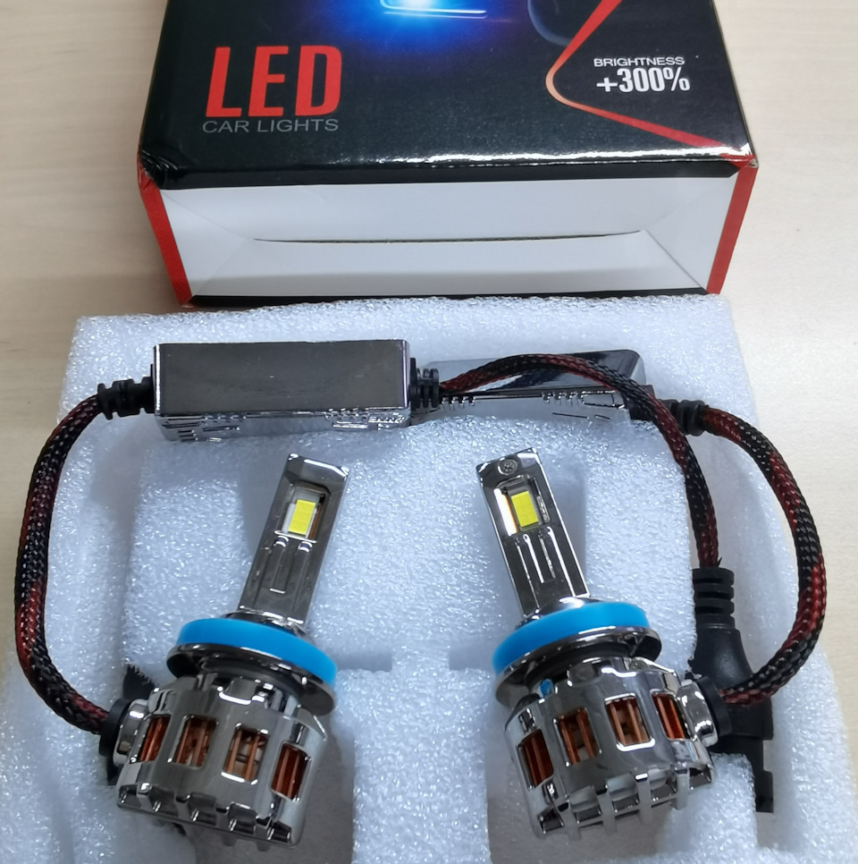 Лампы led ближний дальний — Volvo XC60 (1G), 2,4 л, 2015 года ...