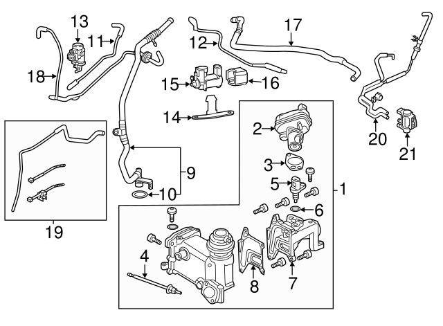 059906627L Пневматический клапан VAG | Запчасти на DRIVE2