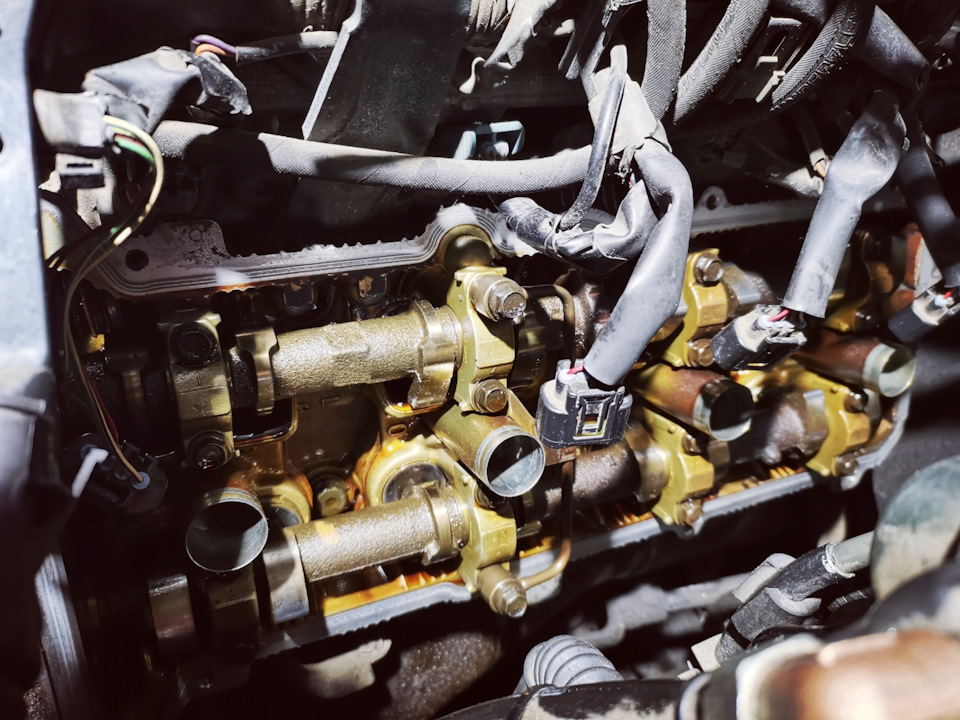 Прокладки клапанных крышек 3UZ-FE — Lexus LS (UCF30), 4,3 л, 2003 года ...