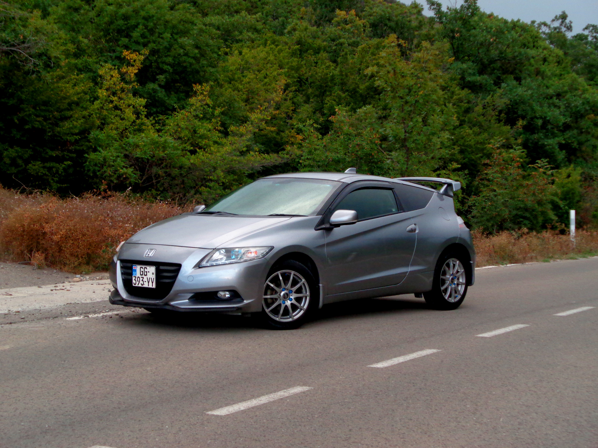 After work, we don't go home))) — Honda CR-Z, 1,5 л, 2011 года | путешествие | DRIVE2