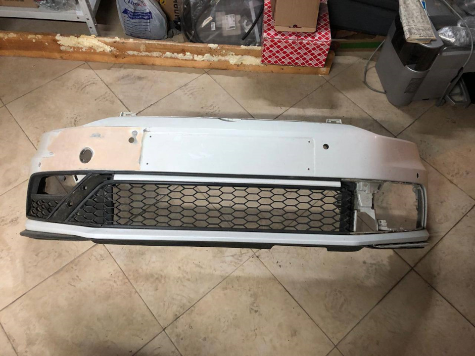 ОБВЕС VW POLO GT — 2023 год (БАМПЕРА) — Volkswagen Polo Sedan, 2 л ...