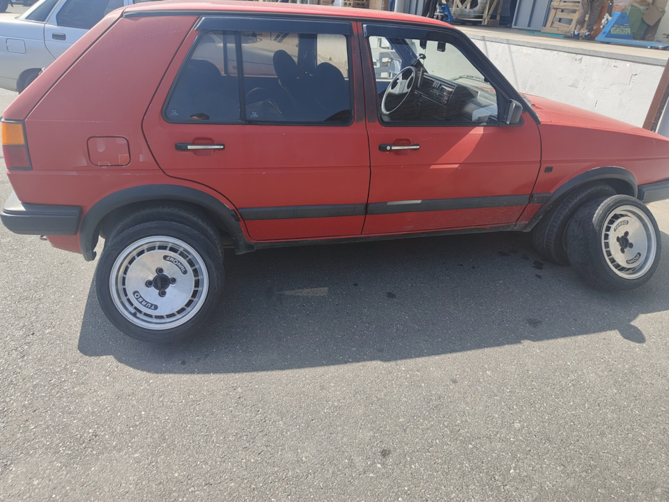 Сбылась мечта ronal turbo — Volkswagen Golf Mk2, 1,8 л, 1986 года ...