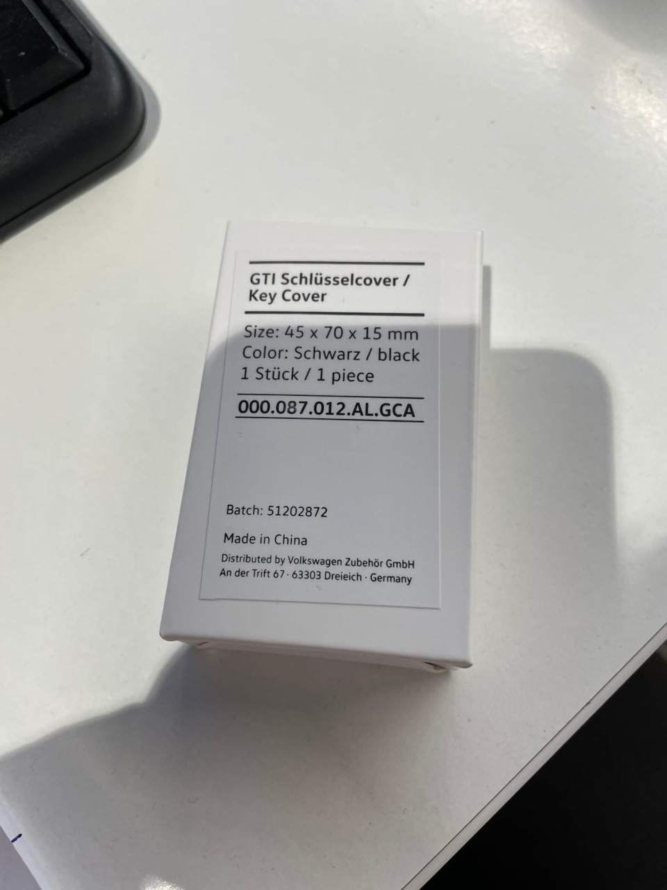 000087012ALGCA Чехол для ключа Volkswagen GTI VAG | Запчасти на DRIVE2