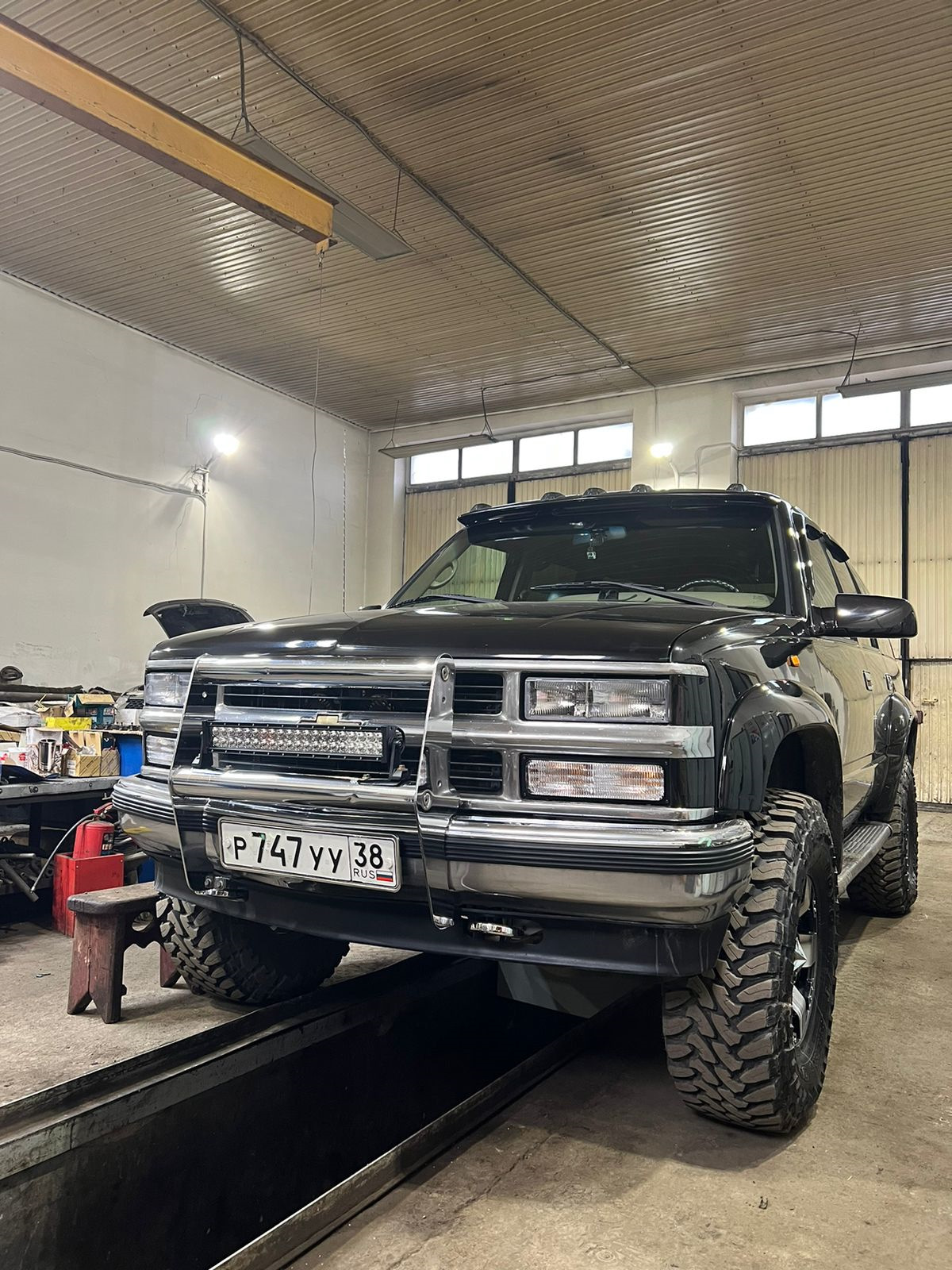 Прошла обкатка) Можно лупить))) — Chevrolet Tahoe (GMT400), 5,7 л, 1997 ...