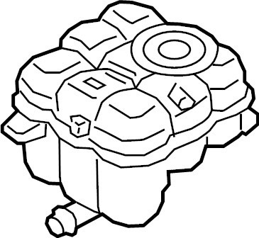 4M0121403G Бачок, компенсационн VAG | Запчасти на DRIVE2