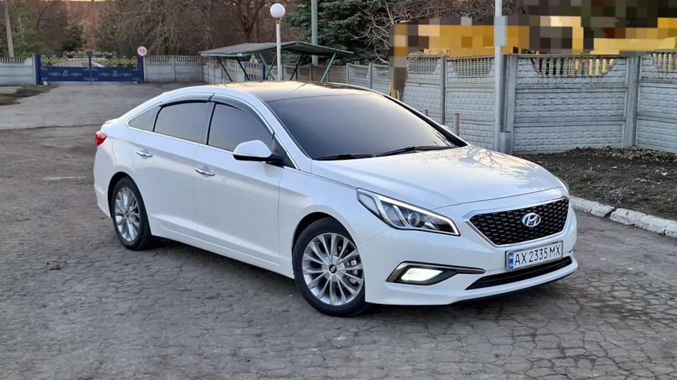 Hyundai Sonata VII (LF) 2.0 гибридный 2015 | ♫ LPI "Premium Special" на ...