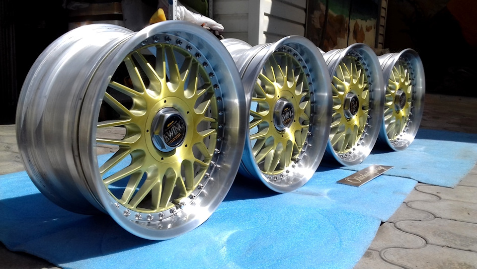 Олдовые Work Ewing 8/9(17inch) — DRIVE2