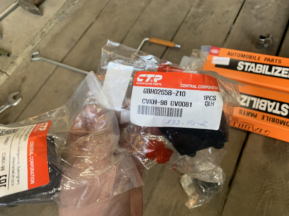 GV0081 Втулка стабилизатора задняя (правая/левая) CTR | Запчасти на DRIVE2