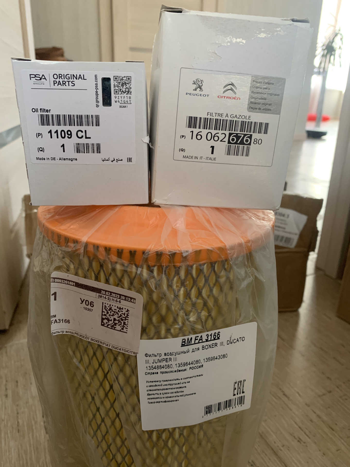 Большое ТО — Peugeot Boxer (2G), 2,2 л, 2013 года | визит на сервис ...