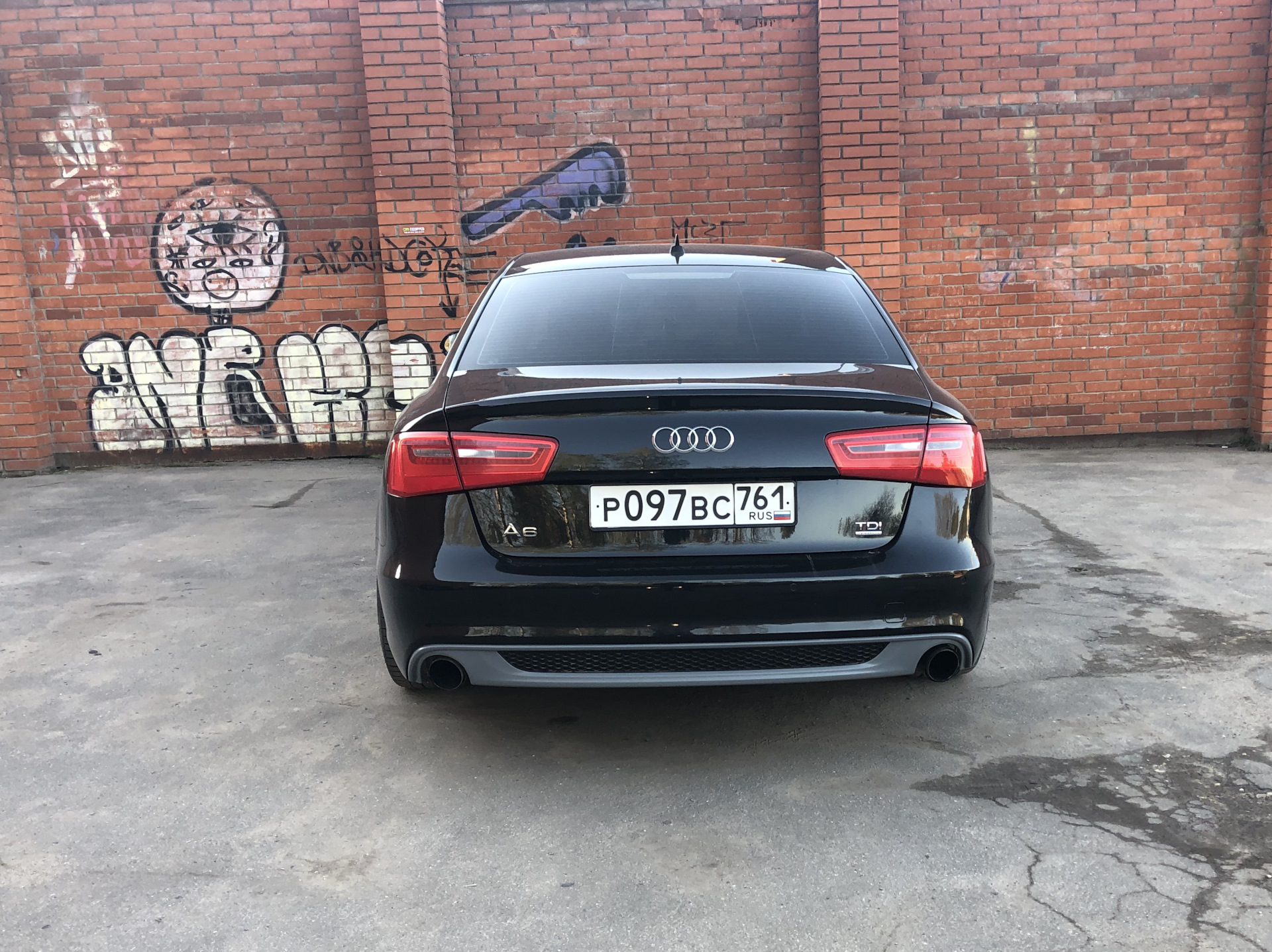 S-Line обвес v.2 — Audi A6 (C7), 3 л, 2013 года | тюнинг | DRIVE2