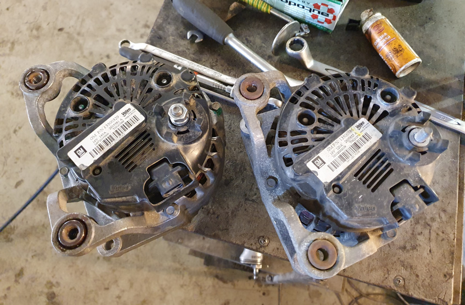 Генератор 120А > генератор 140А — Opel Astra J, 1,6 л, 2013 года ...