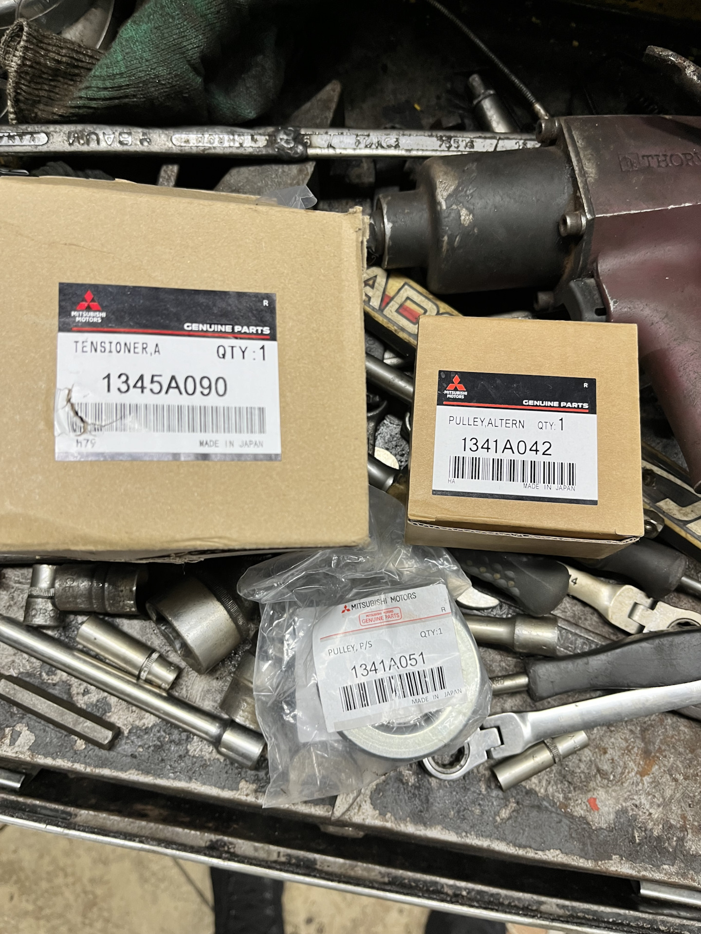 Замена подшипника ступицы и роликов приводного ремня😀 — Mitsubishi ASX ...