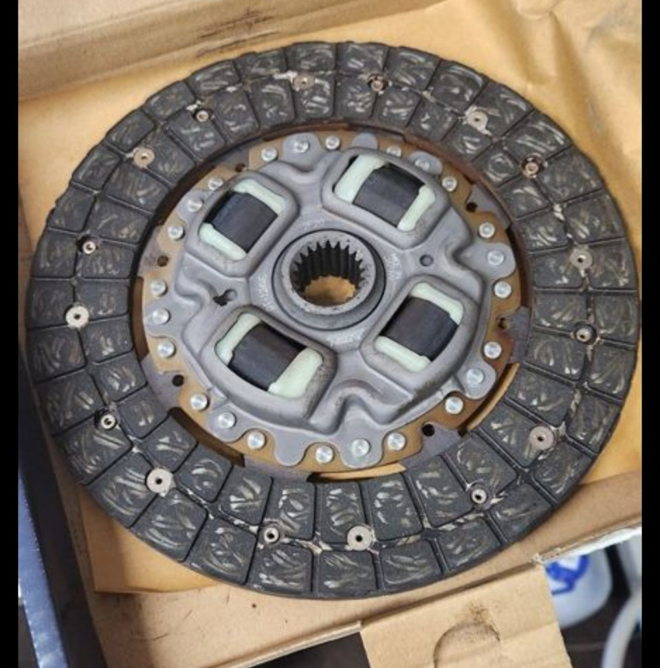 Разница в дисках сцепления AISIN DT-124VE и DT-124V, обновлено — Сообщество «Toyota Celica» на ...