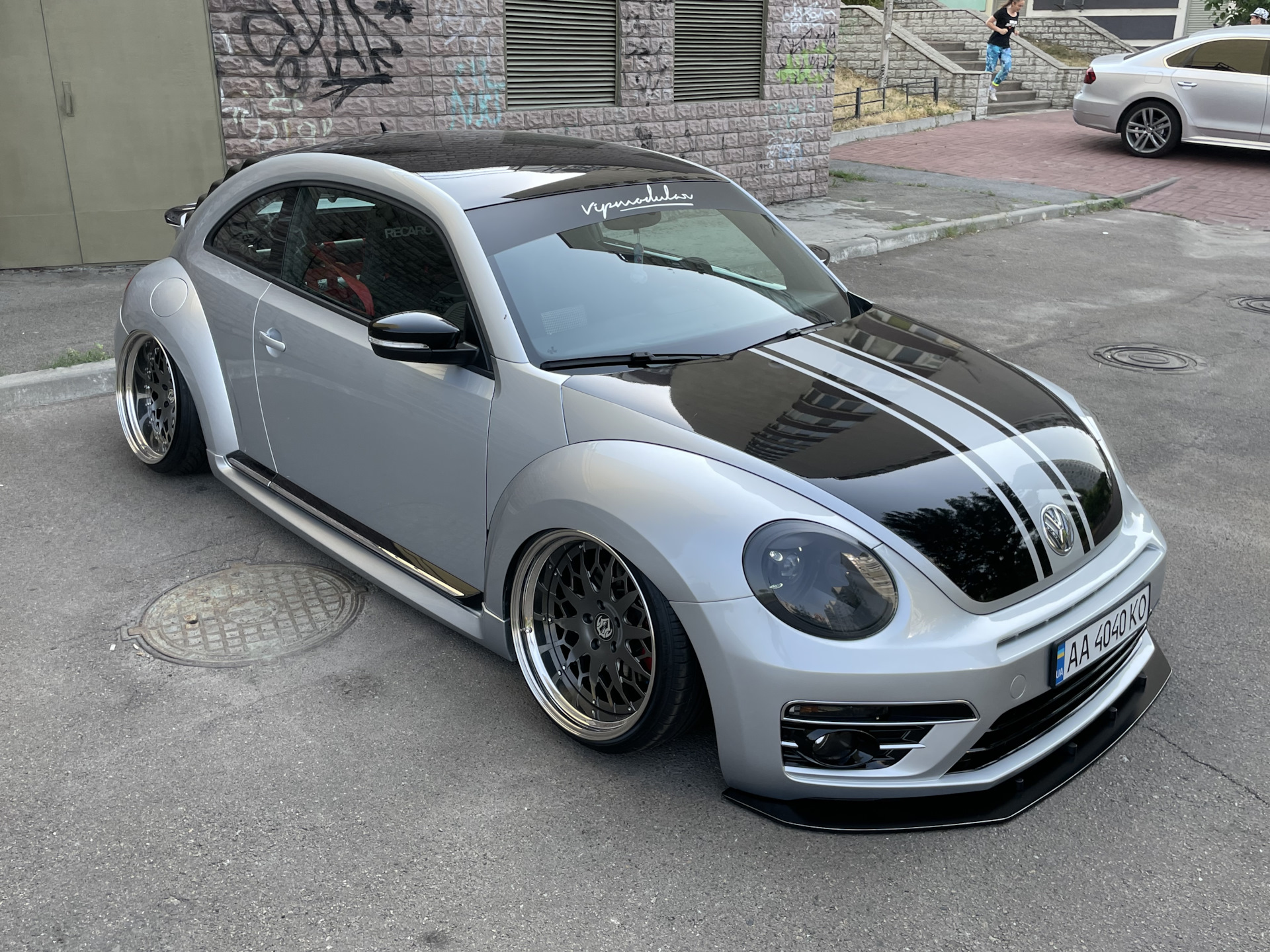 Новый передний срлиттер — Volkswagen Beetle (A5), 2 л, 2012 года ...