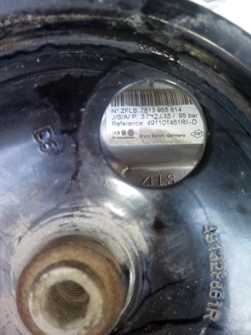 491101451R Насос гур RENAULT | Запчасти на DRIVE2