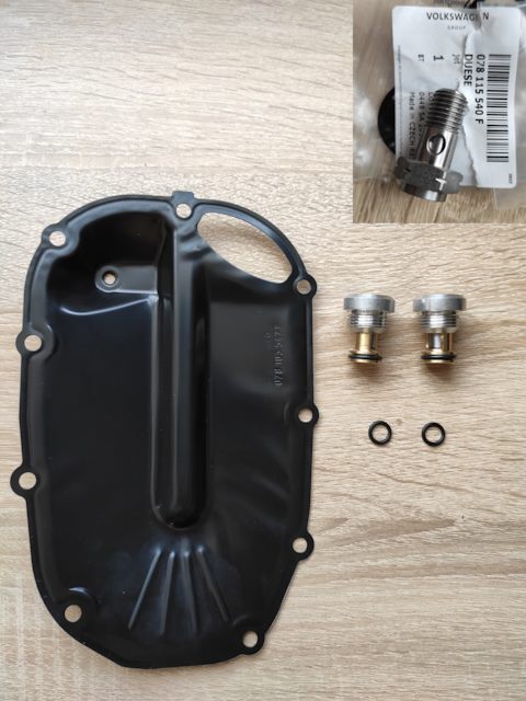 078115540F Форсунка подачи масла для охлаждения VAG | Запчасти на DRIVE2