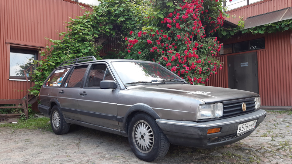 Volkswagen Passat B2 2.0 бензиновый 1986 | Syncro "Серый Падонак" на DRIVE2