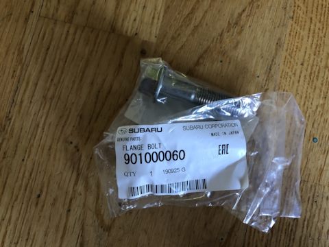 901000060 Болт SUBARU | Запчасти на DRIVE2